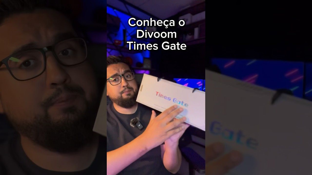 Divoom Times Gate é Incrível @Divoominternational