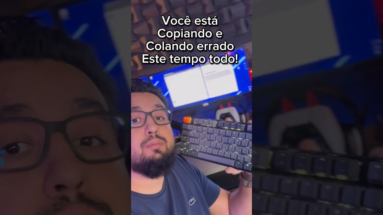 Você Esta Copiando E Colando Errado No Computador